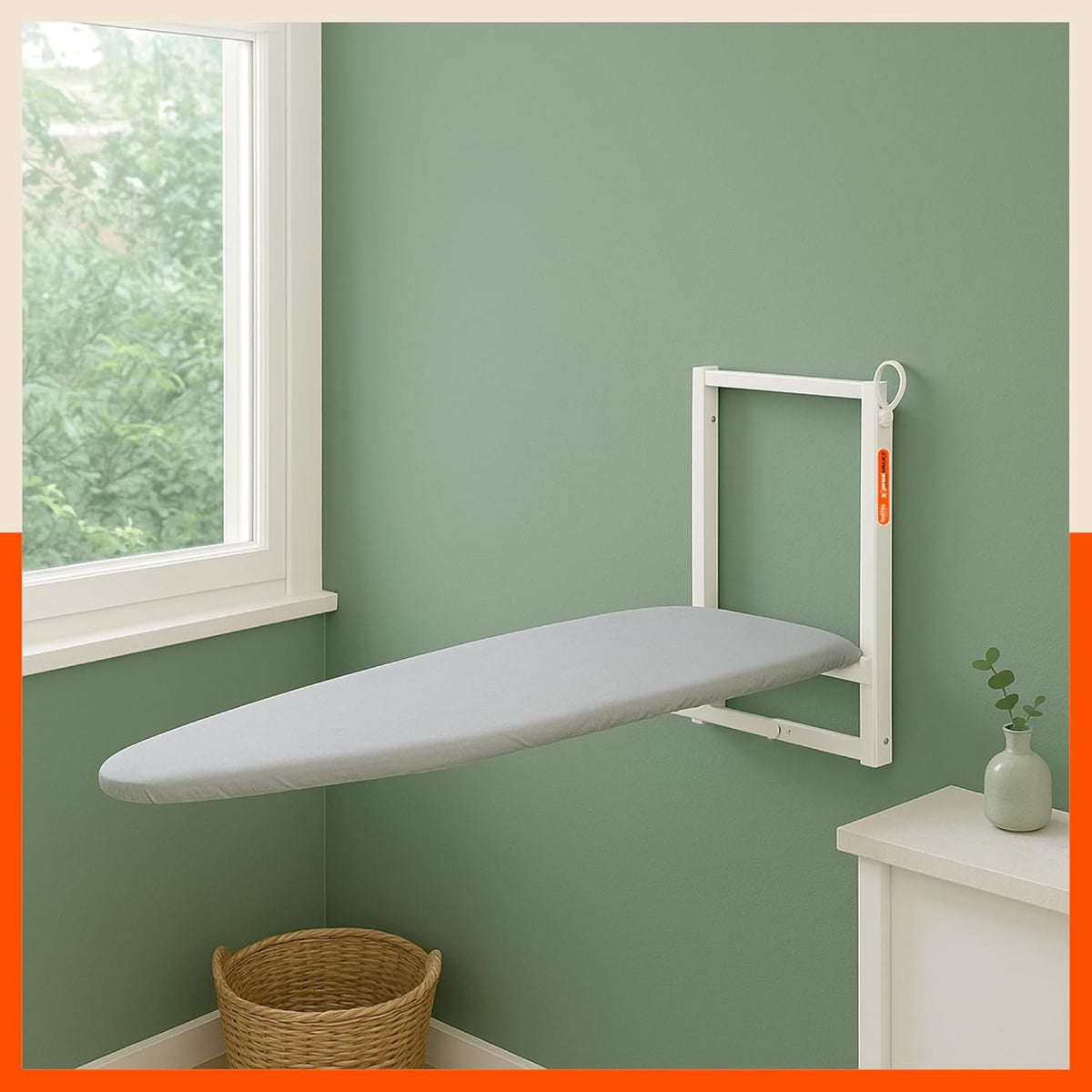 Bathla X-Pres Vault Wall Mount Ironing Table/Board | Space-Saving & Fo ...