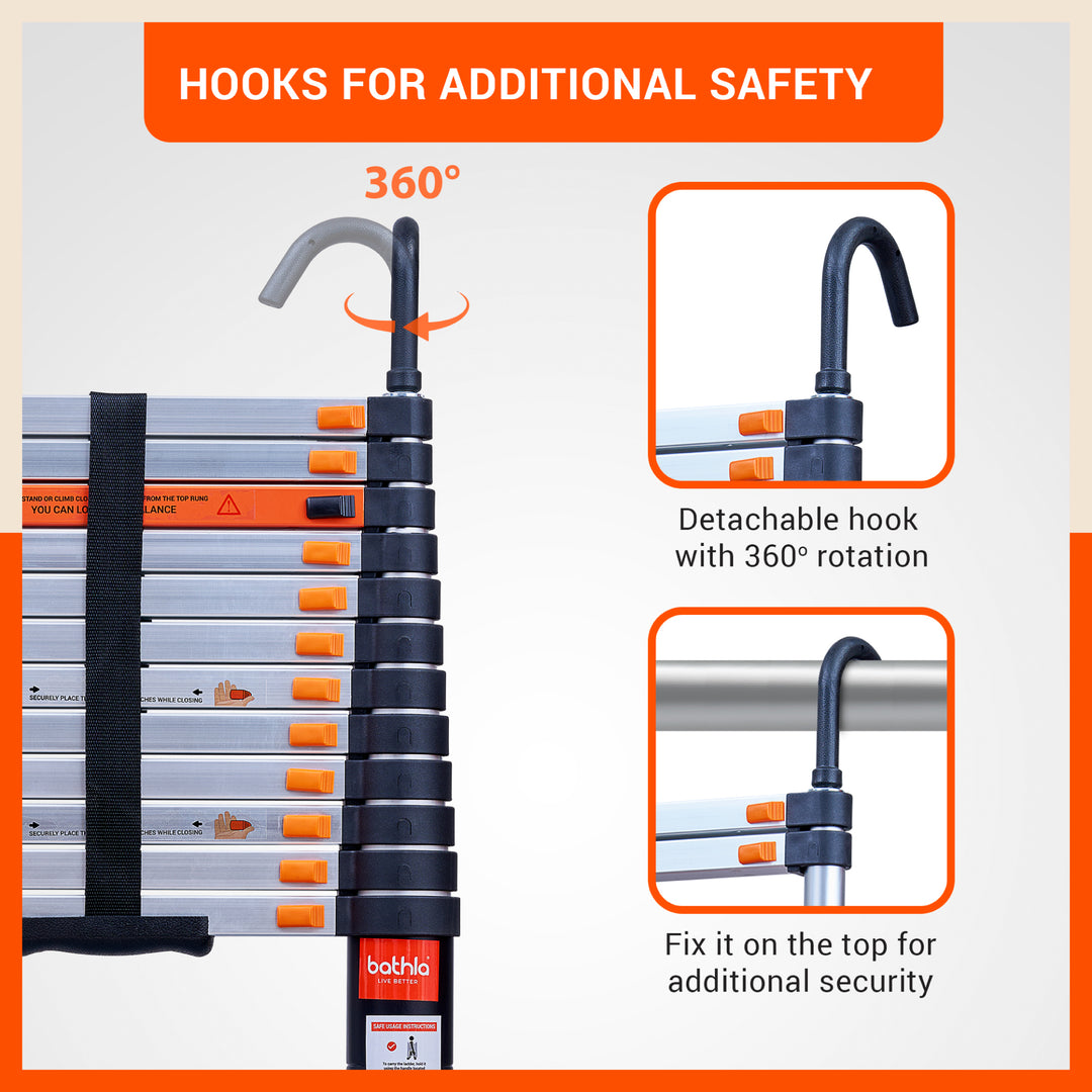 12 Feet Ladder | Get Aluminium Ladder 12 Feet Price – Bathla Home