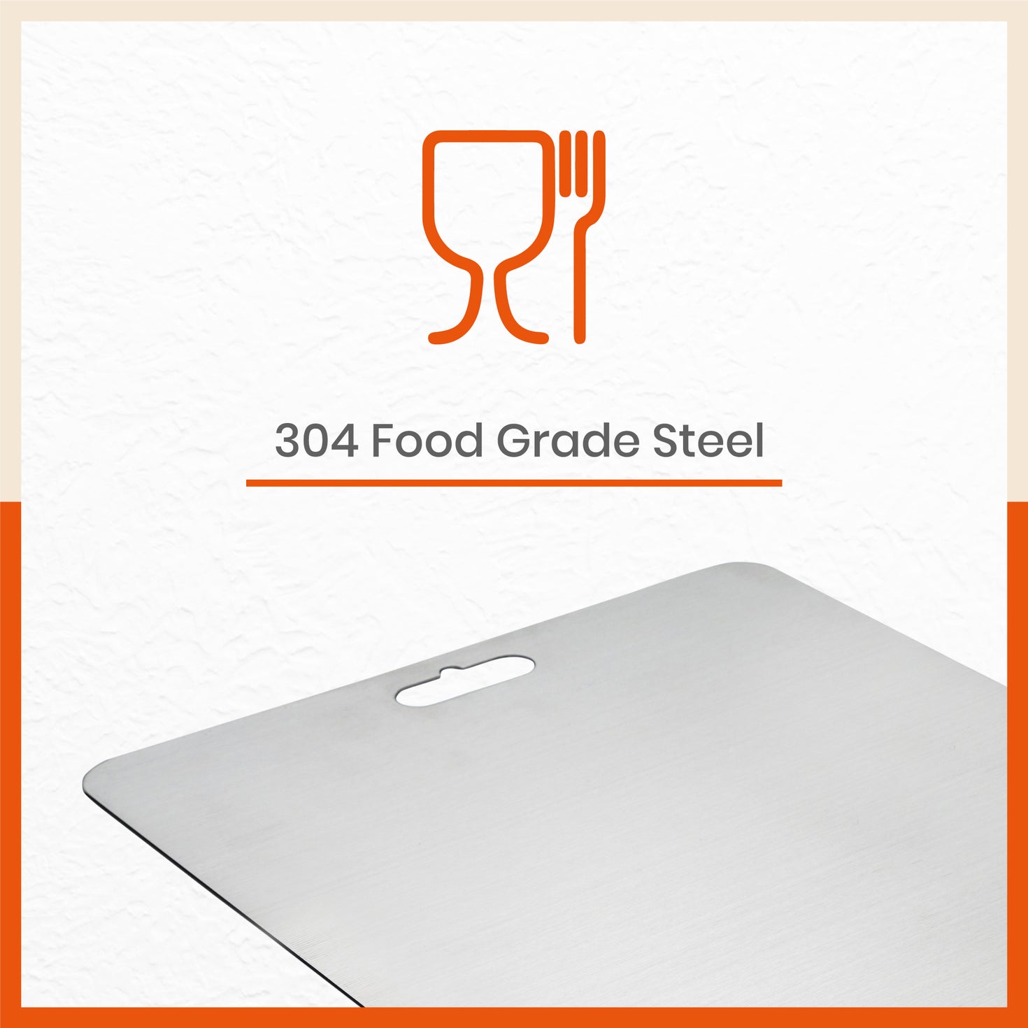 Stainless Steel Chopping Board In Highest Food Grade Steel – Bathla Home