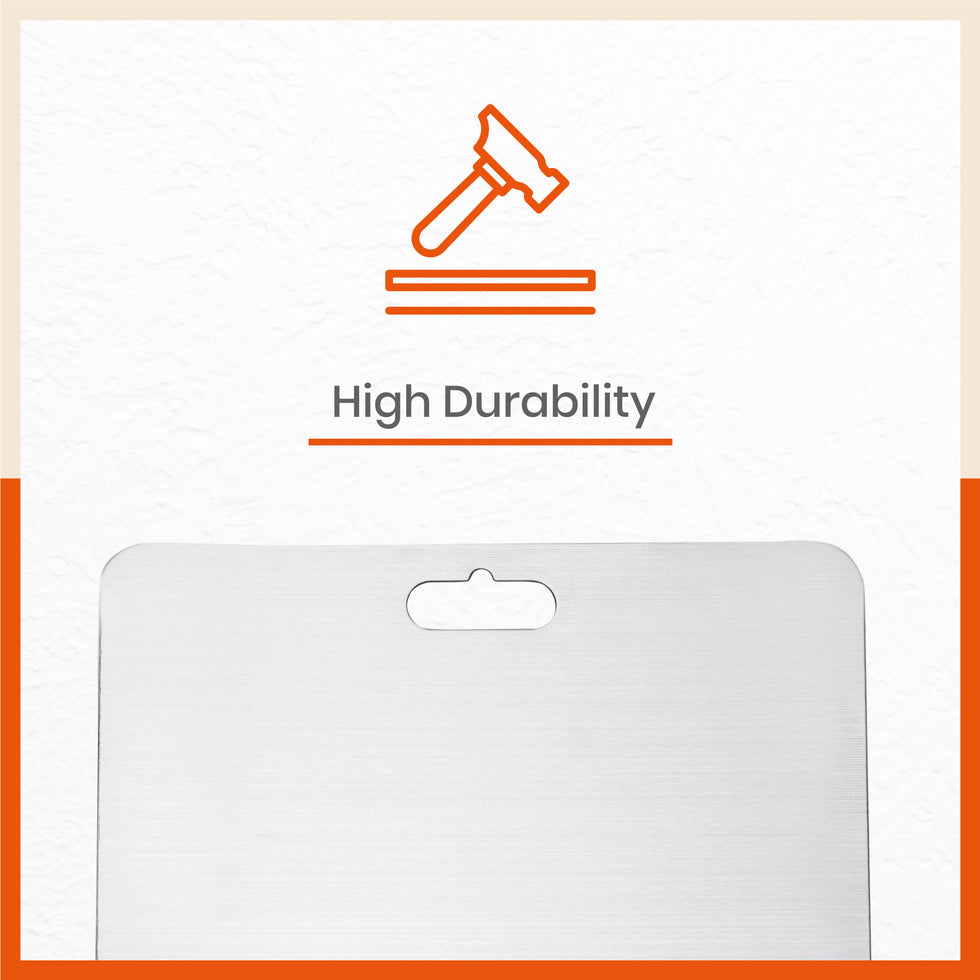 Stainless Steel Chopping Board In Highest Food Grade Steel – Bathla Home