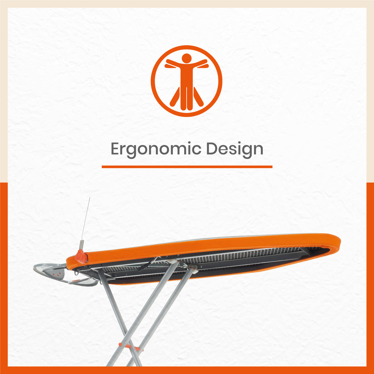 Bathla X-Pres Ace Prime - Foldable Ironing Board For Home (Silver & Gr ...